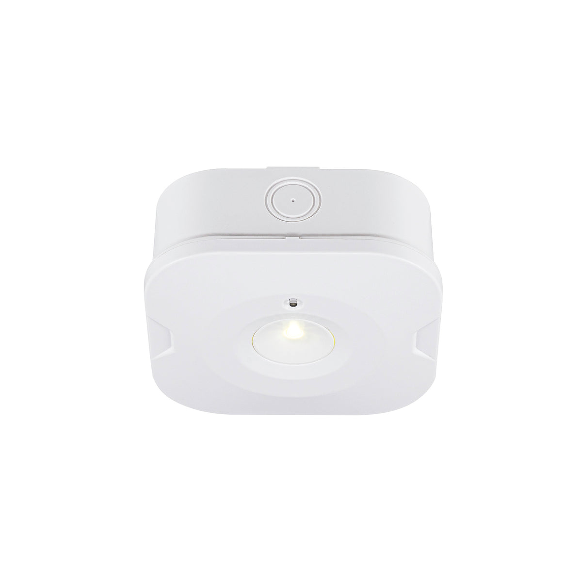 P-LIGHT, Ceiling-mounted light, square, 6000K, 1.2W, white — Intalite UK