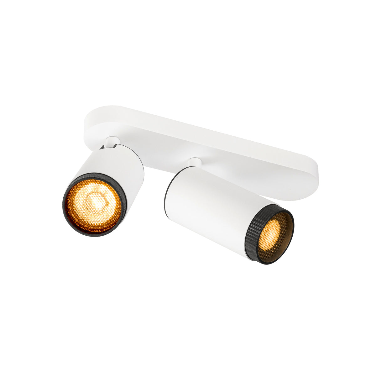 GRIP! L, SPOT CL, double, QPAR51, ceiling-mounted light, cylindrical ...