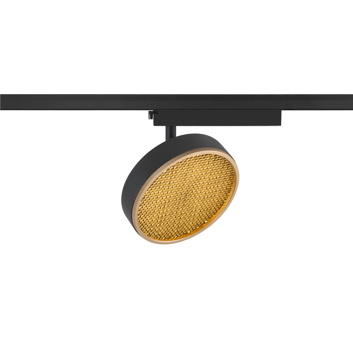 GRIP! FLAT, 1~spot, PHASE, round, 2700/3000 K, 16W, black / gold ...