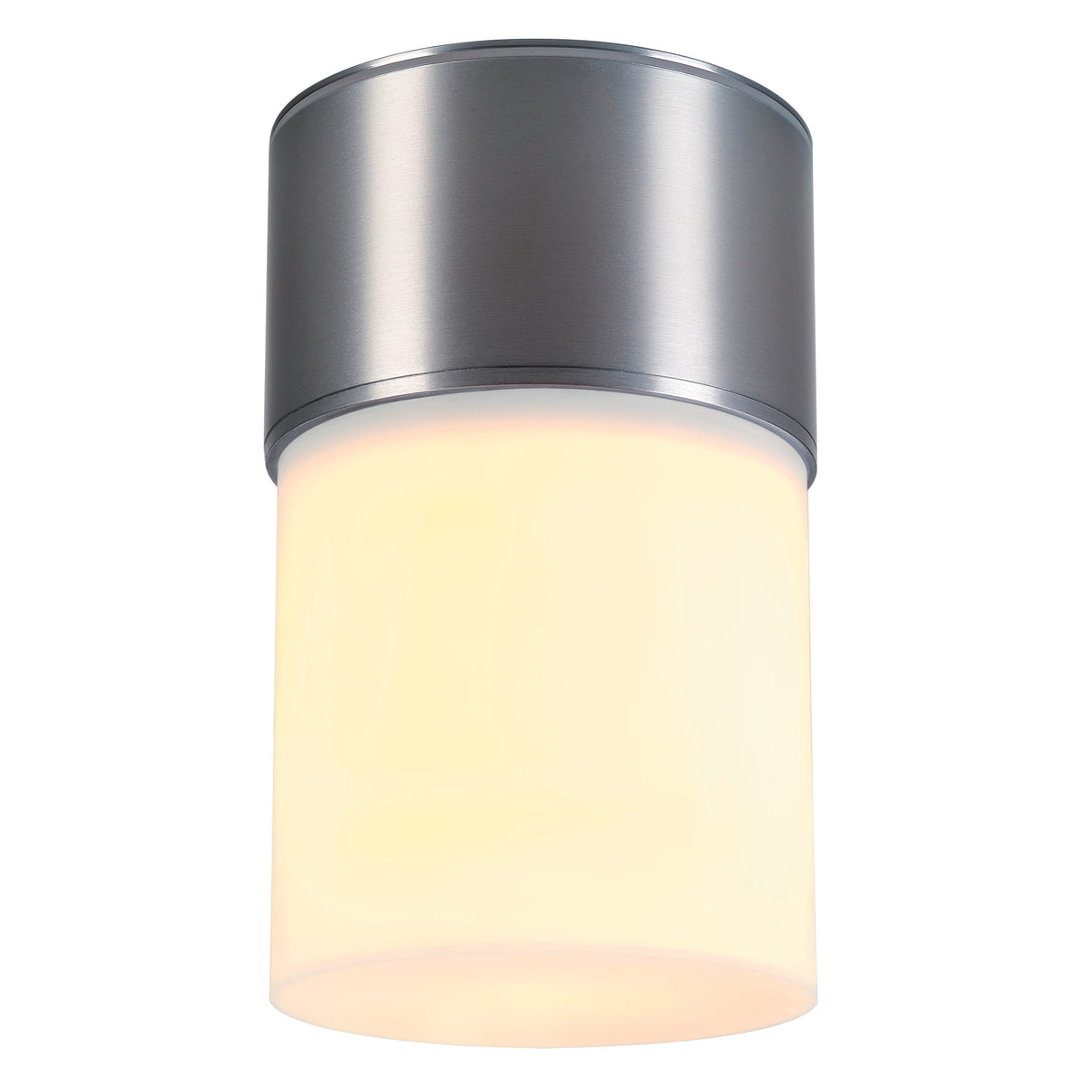 ROX ACRYL CEILING, E27, outdoor ceiling light, brushed aluminium, max ...