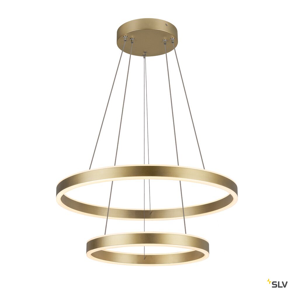 ONE DOUBLE PHASE up/down, brass pendant light, 35W 2700/3000K 130 ...