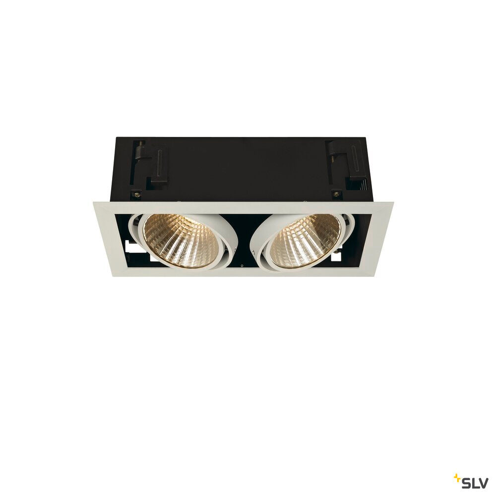 KADUX 2 SET recessed fitting, double-headed LED, 3000K xl, rectangular ...