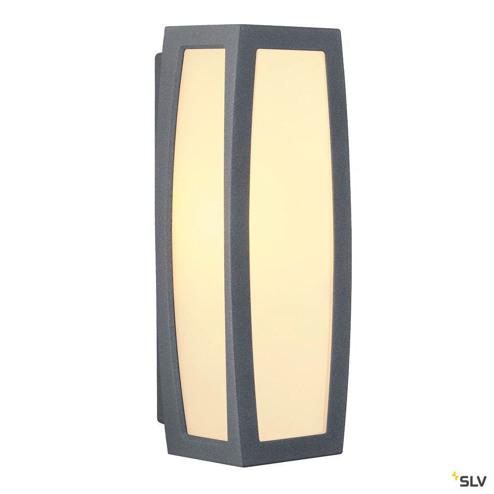 MERIDIAN BOX, outdoor wall light, TC-(D,H,T,Q)SE, IP54, anthracite, ma ...