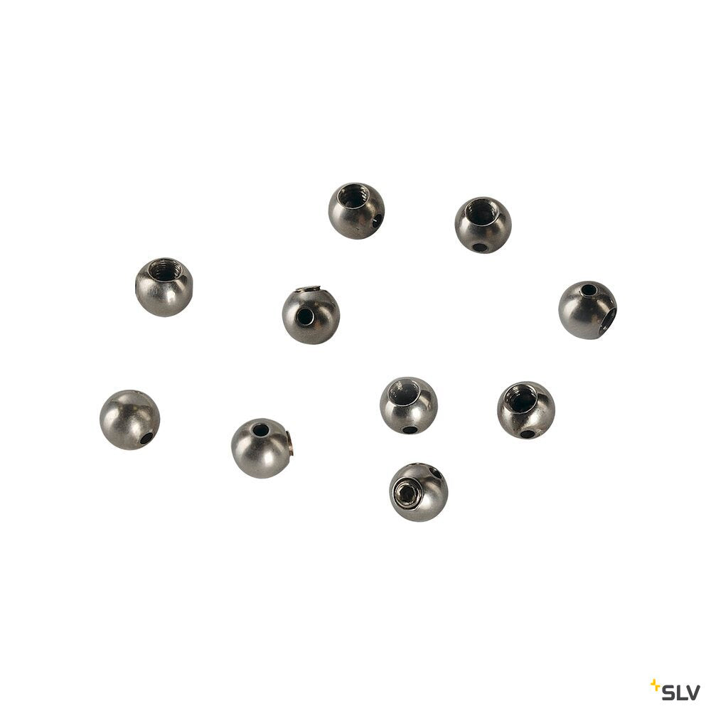 STOPPER, for steel cable 0.75mm, incl. grub screw M4x5, 10 pieces ...