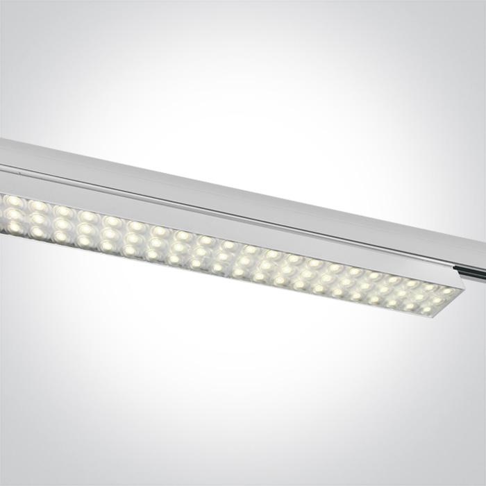 WHITE LED 60W CW LINEAR TRACK LIGHT IP20 230V — Intalite UK