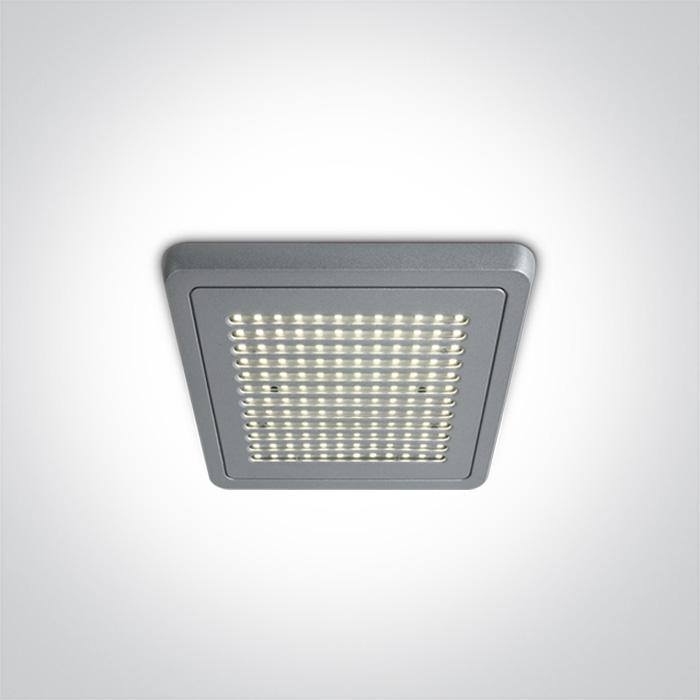 GREY LED 8w COOL WHITE 230v — Intalite UK