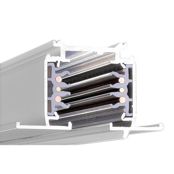 Powergear Recessed 3-circuit Dali track 1 M track (1000mm) - White ...