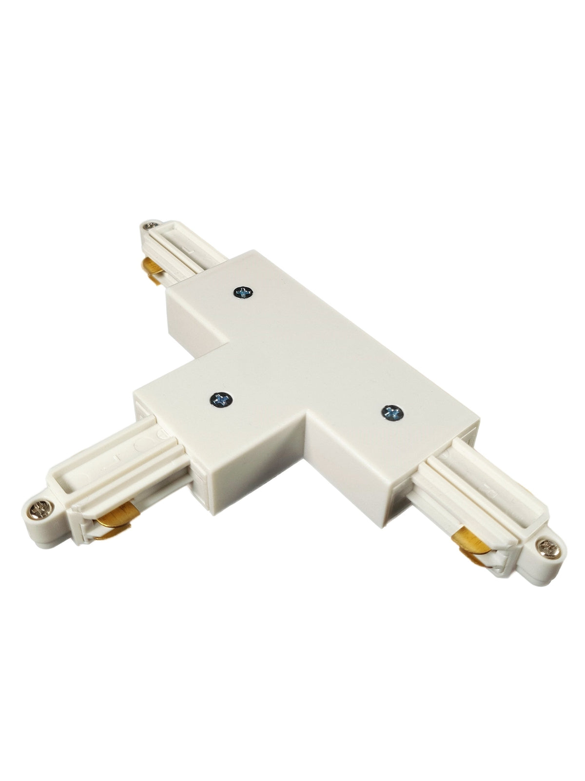 T-Connector Earth Inside Right White — Intalite UK
