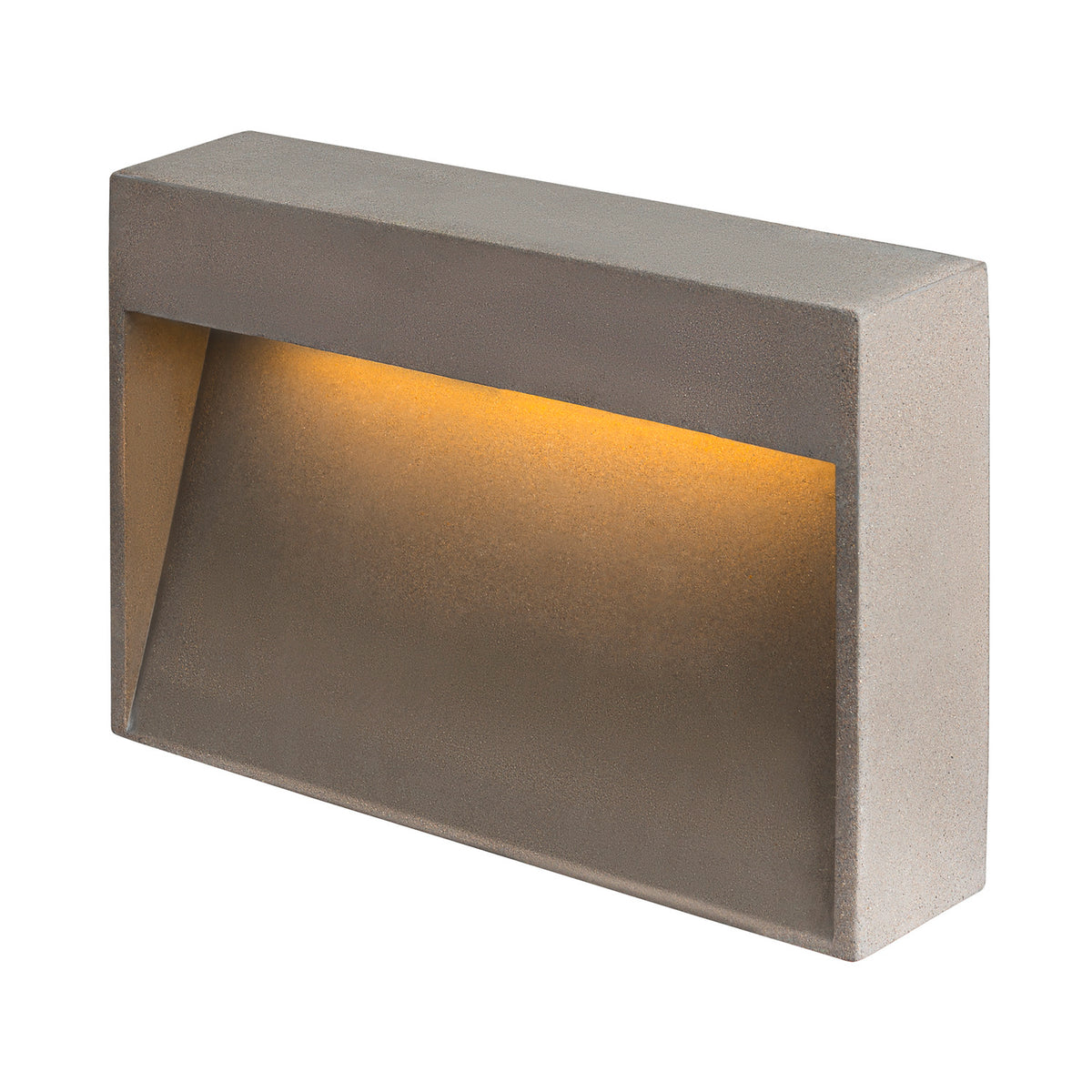CONCRETO M, WL wall-mounted light grey, 8.5W, 350lm, 3000K — Intalite UK
