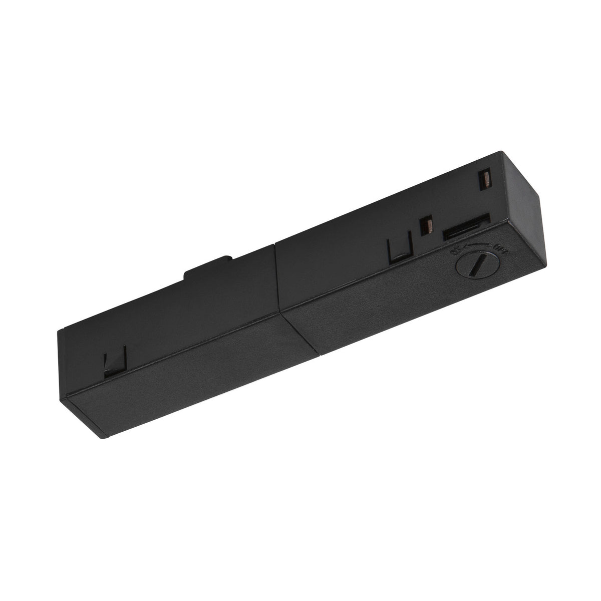 End feed right, 48V TRACK, black, DALI — Intalite UK